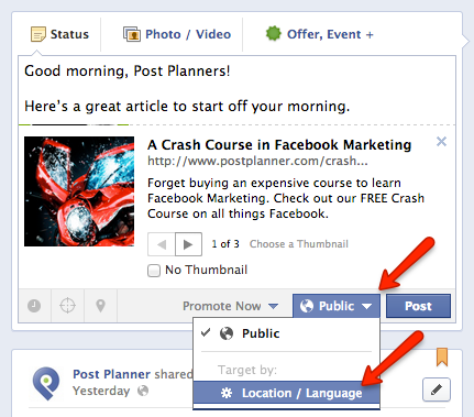 How to Publish a Facebook Post at the Same Time-of-Day in All Time Zones