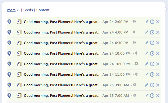 How to Publish a Facebook Post at the Same Time-of-Day in All Time Zones