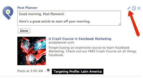How to Publish a Facebook Post at the Same Time-of-Day in All Time Zones