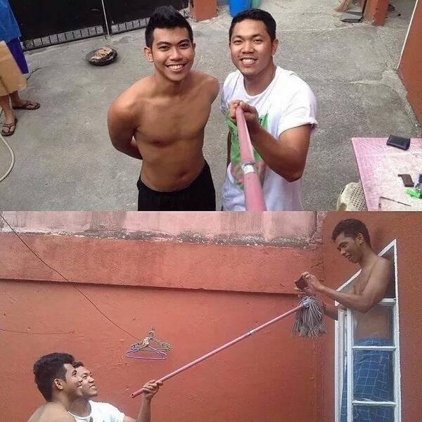 23 Weird Selfie Ideas that Prove Selfie Sticks MUST GO!