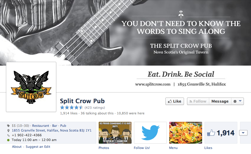 13 Facebook Pages of Restaurants (in Canada) To Learn Lessons From