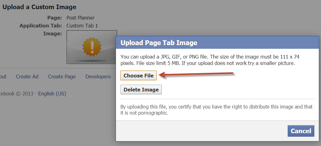How to Add/Change an App Thumbnail Image on your Facebook Page