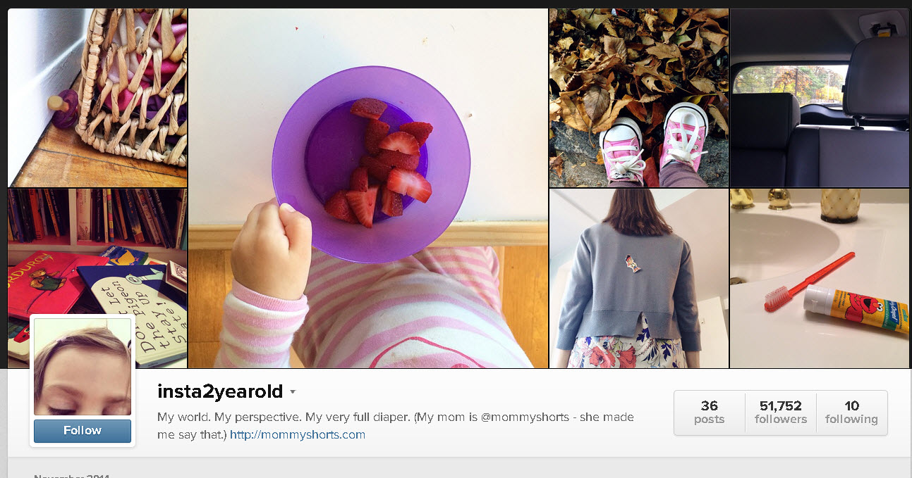 2-Yr-Old Shows How to Get Famous on Instagram (the Kid's Got Skillz!)