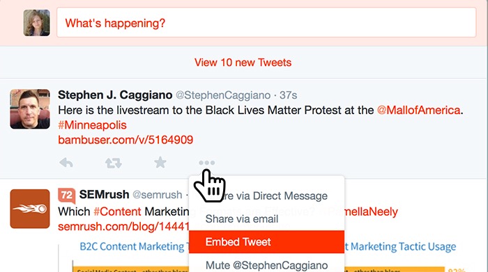 Here's How to Embed Tweets in Your Content (including AWESOME examples)