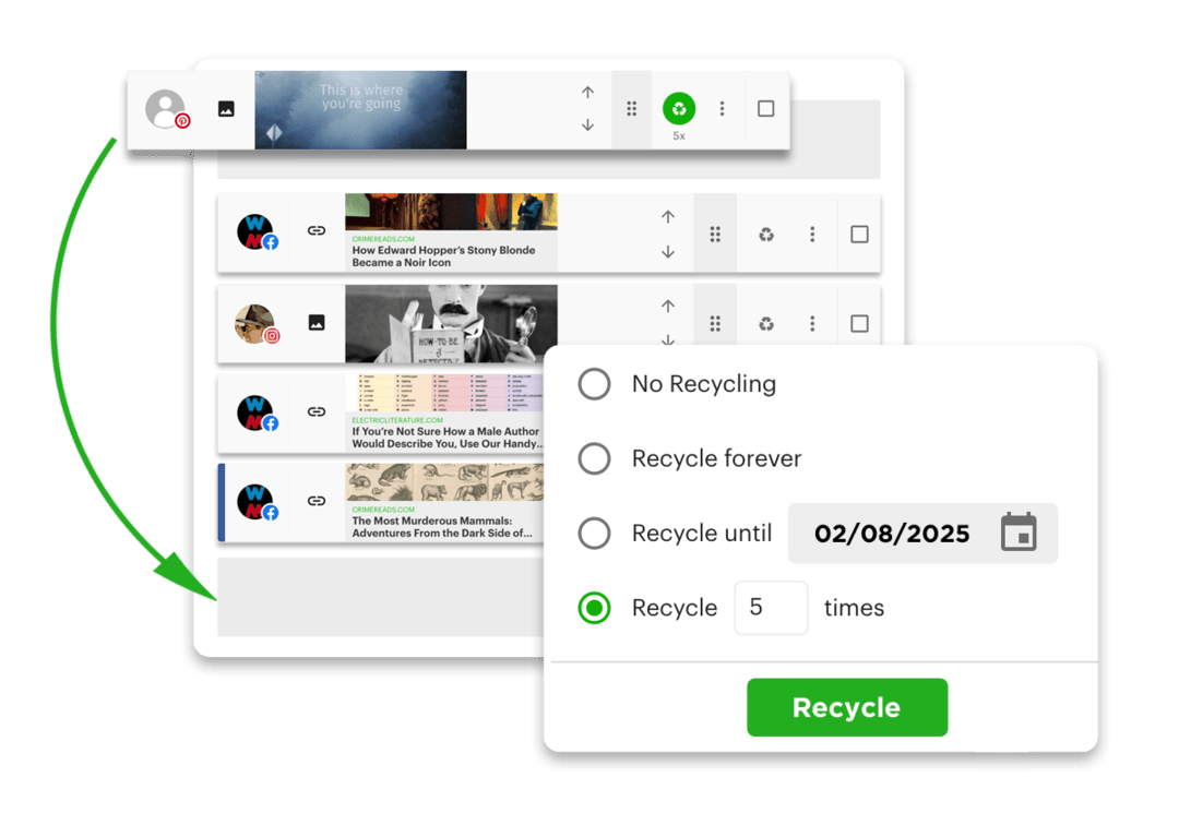 Schedule: Automate your social publishing schedule