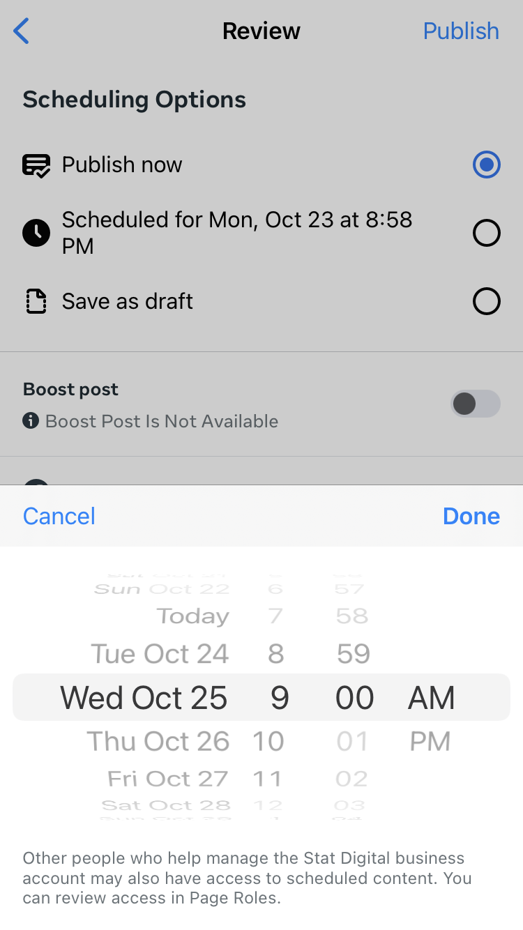 How to Schedule Facebook Posts (Visual Guide)