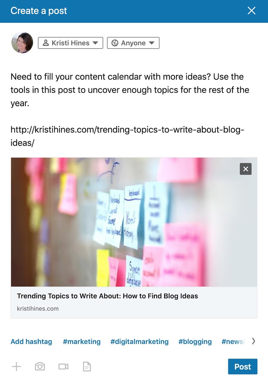 Marketing with Linkedin: 17 Easy Steps to Promote Your Content