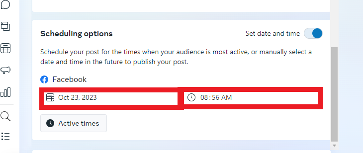 How to Schedule Facebook Posts (Visual Guide)