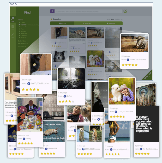 How to Find a Never-Ending Supply of Content to Share on Facebook