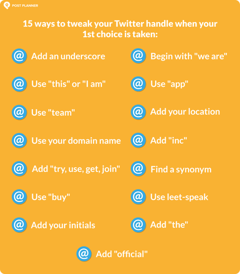 15 Best Twitter Username Ideas to Create the Perfect Handle