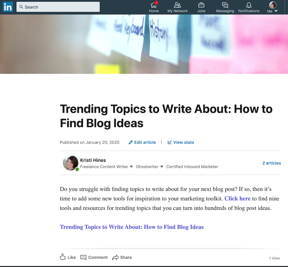 Marketing with Linkedin: 17 Easy Steps to Promote Your Content