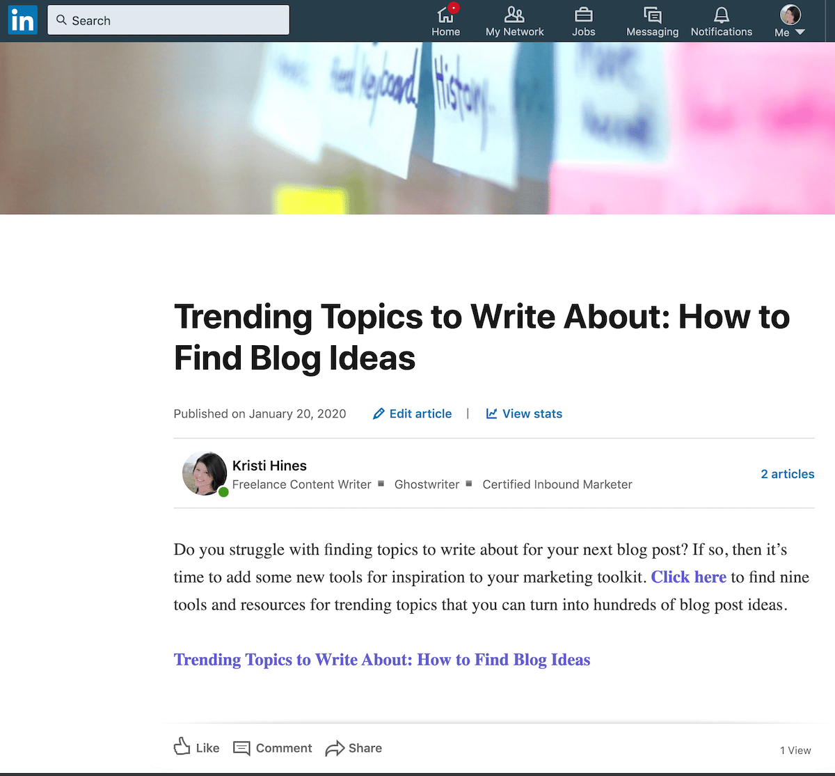 Marketing with Linkedin: 17 Easy Steps to Promote Your Content