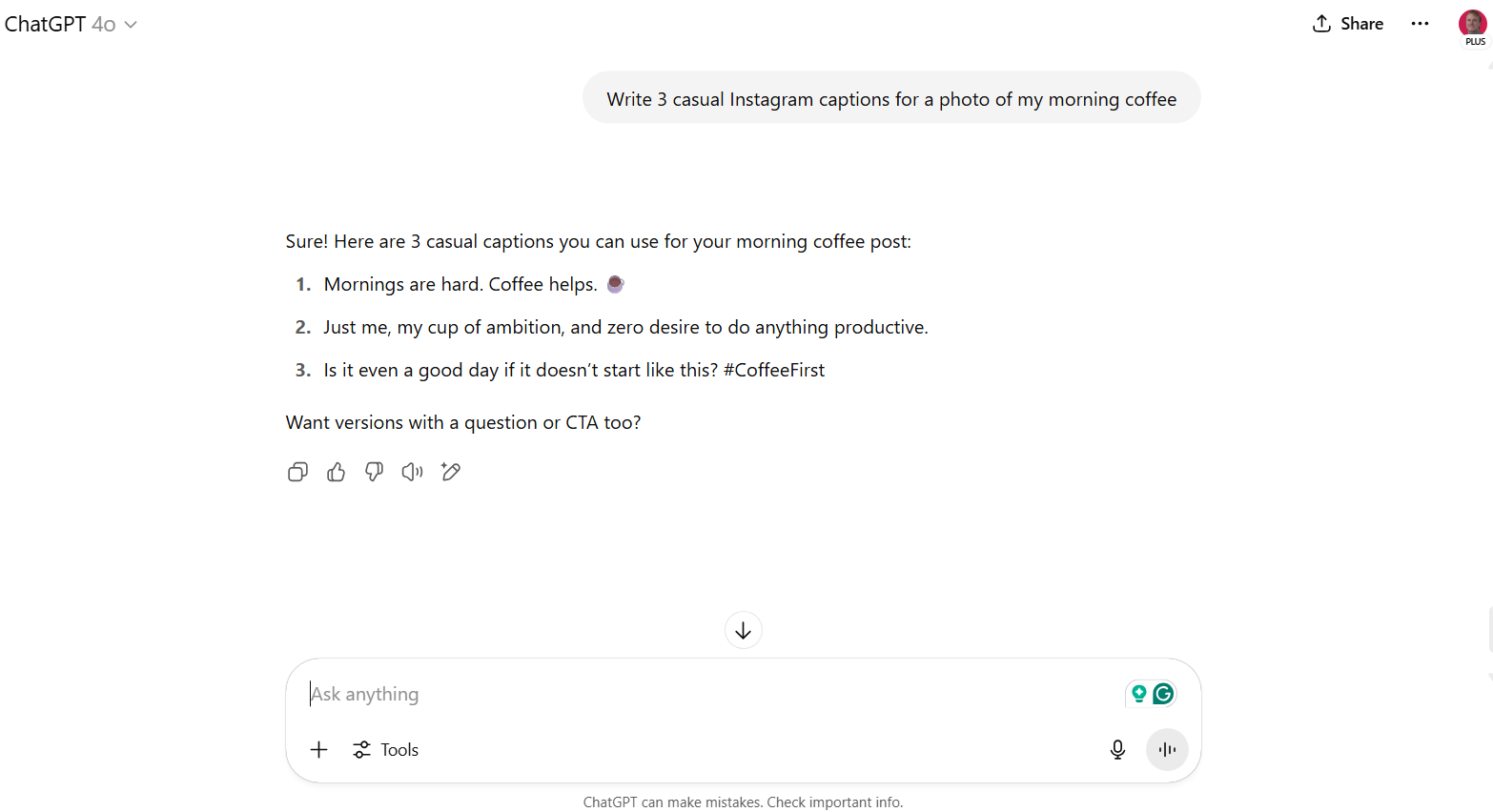 How to Use an AI Instagram Caption Generator
