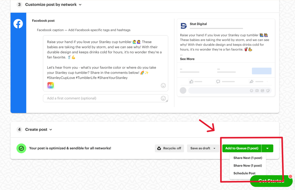 AI Facebook Post Generator (Create Posts in 4 Steps)