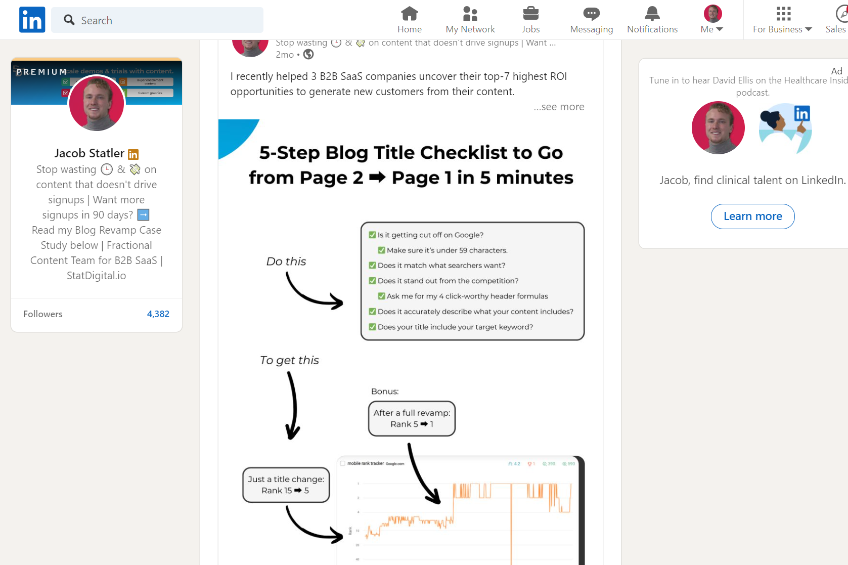 43 Time-Saving LinkedIn Post Templates