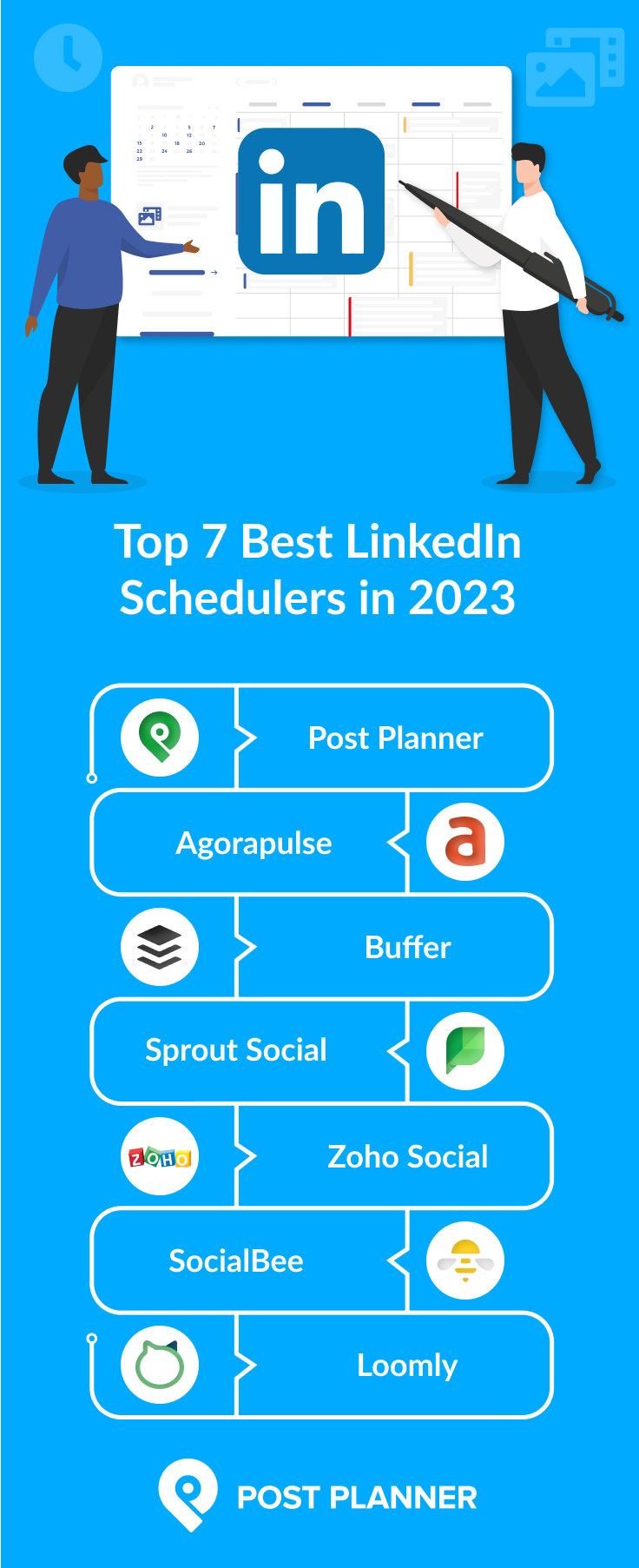 7 Best LinkedIn Scheduler Tools (Ranked by Features)