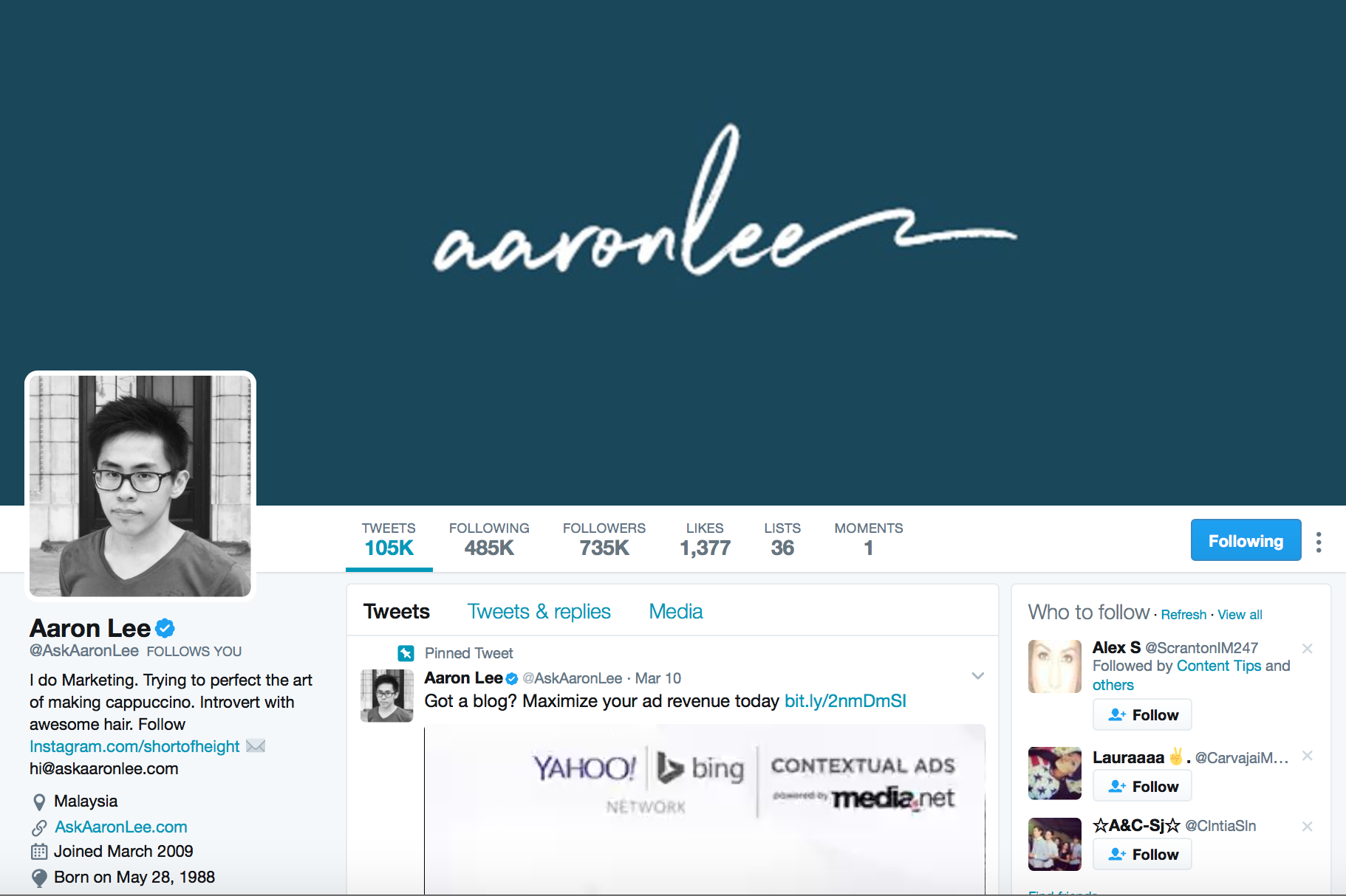 7 meilleures idées de bio Twitter pour attirer des adeptes (et ...